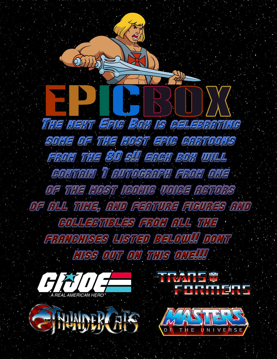 Epic Box - Epic 80's Cartoons – Epic Toys and Collectibles